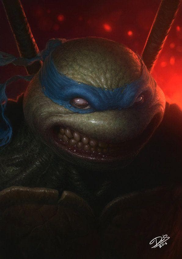 This Artist Turns Your Favorite Childhood Characters Into Horrible Monsters