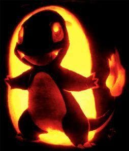 Charizard Pumpkin Stencil