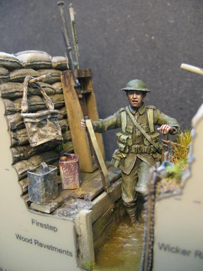This Guy Made Super Detailed Trench Warfare Miniatures And They're ...