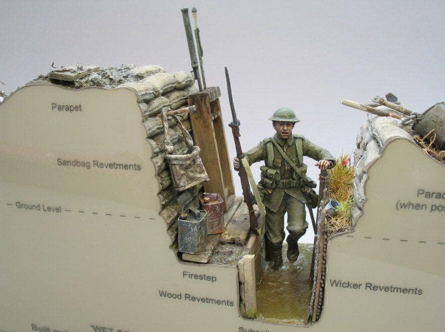 This Guy Made Super Detailed Trench Warfare Miniatures And They're ...