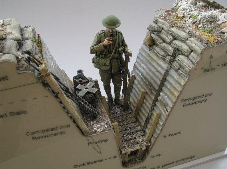 This Guy Made Super Detailed Trench Warfare Miniatures And They're ...