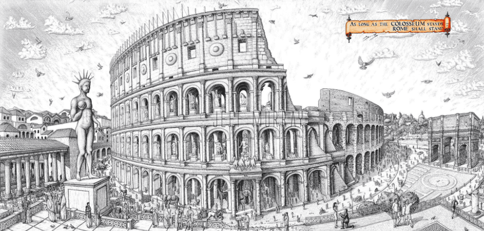 Artist Jeff Murray Creates Incredible Historical Landscapes