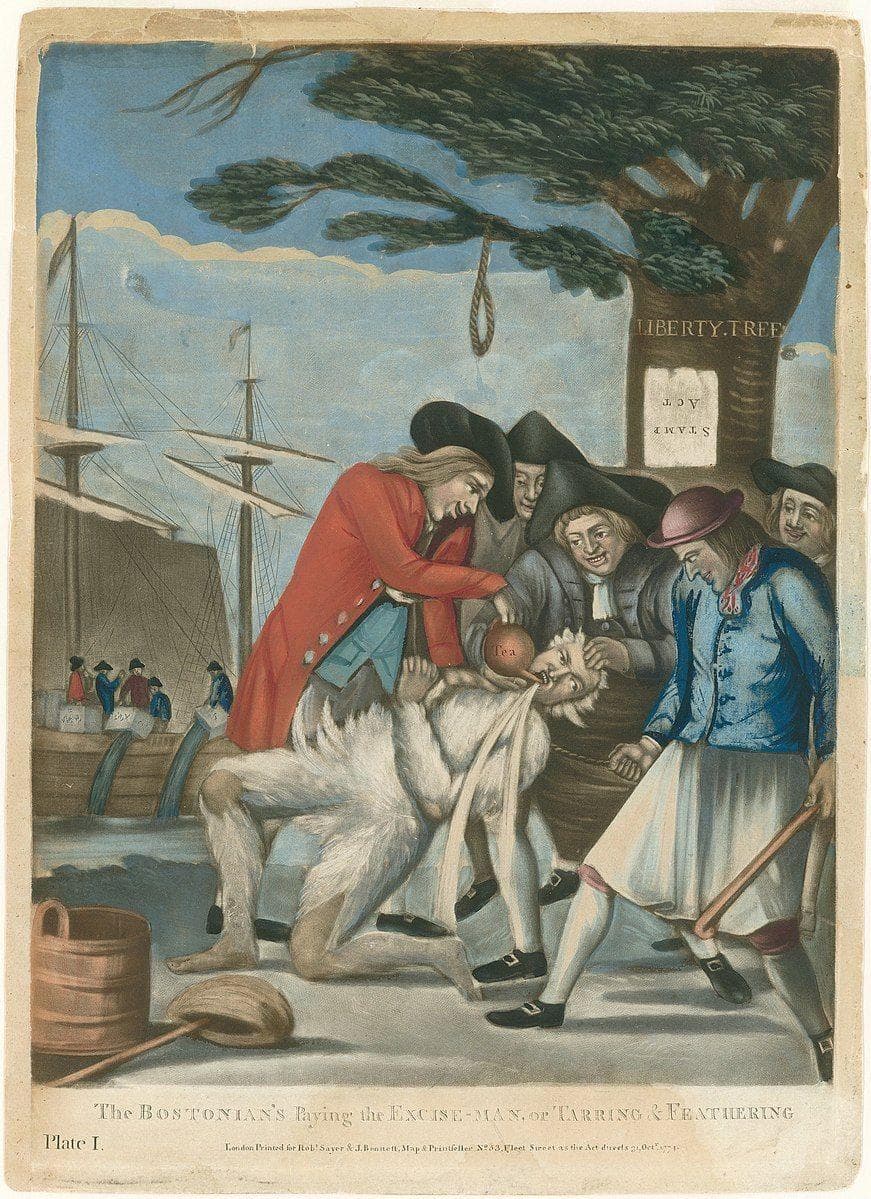 The Brutal History Behind Tarring And Feathering