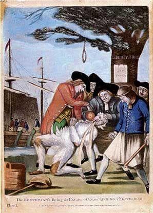 The Brutal History Behind Tarring And Feathering