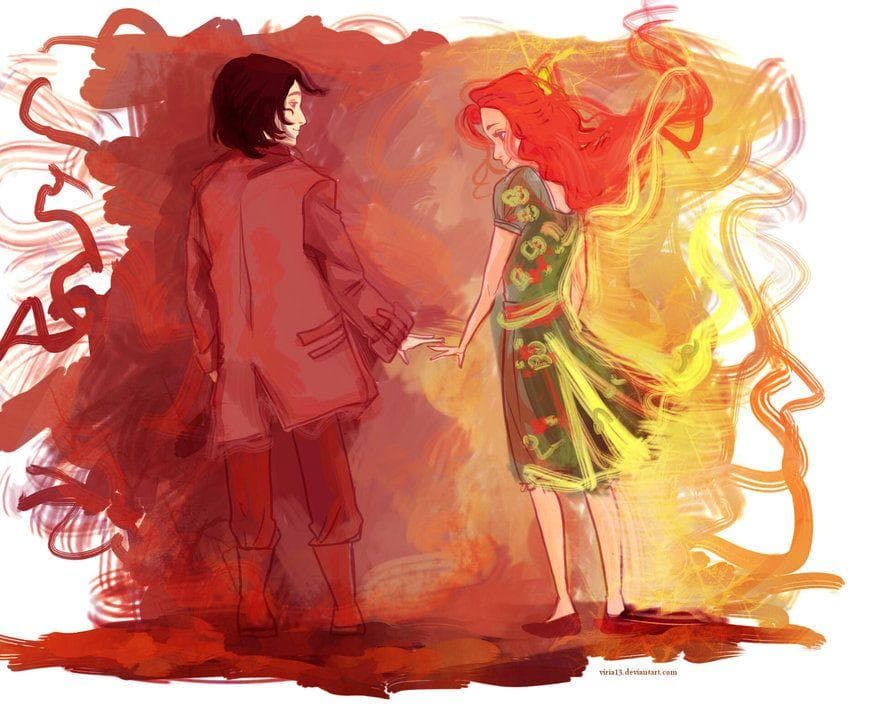 Fan Art Of Lily And Severus That Will Melt Your Heart