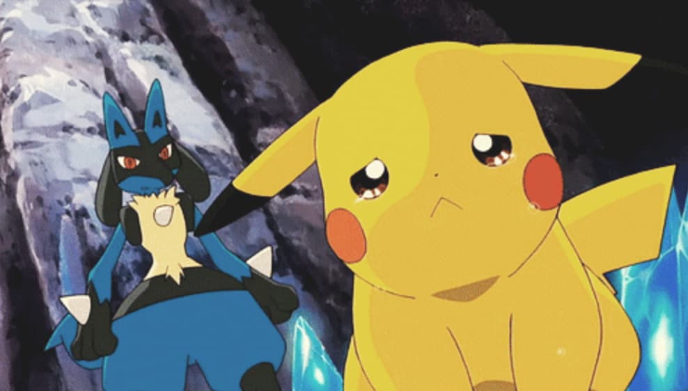 Pokemon Ash Crying