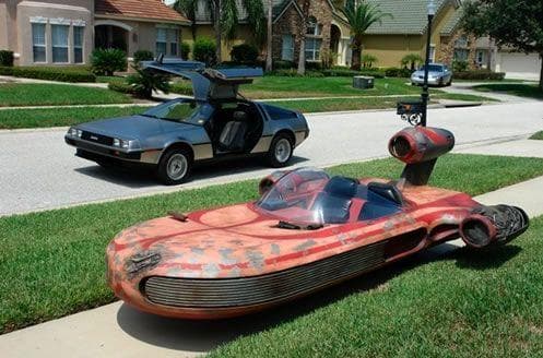 11 Geniuses Who Made Their Own Full-Size Star Wars Vehicles