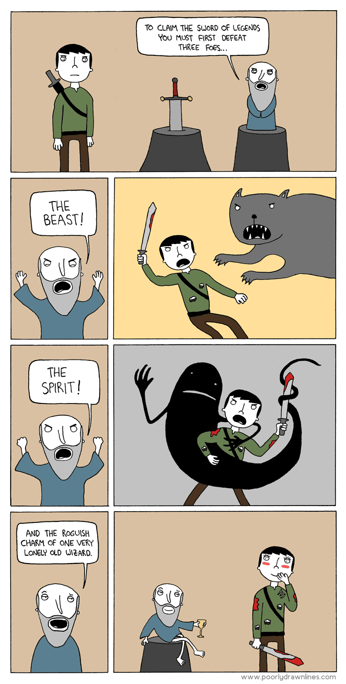 22 Poorly Drawn Lines Comics With Surprisingly Hilarious Endings