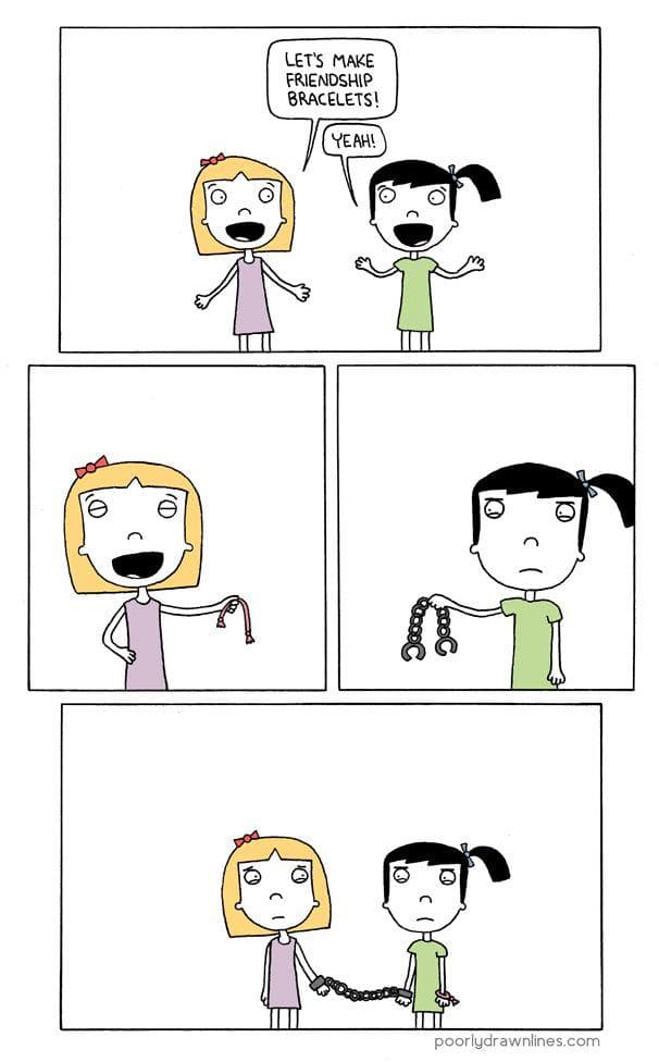 22 Poorly Drawn Lines Comics With Surprisingly Hilarious Endings