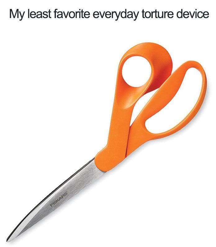 19 Funny Photos That Depict the Horror of Being Left Handed