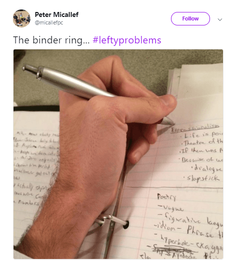 19 Funny Photos That Depict the Horror of Being Left Handed