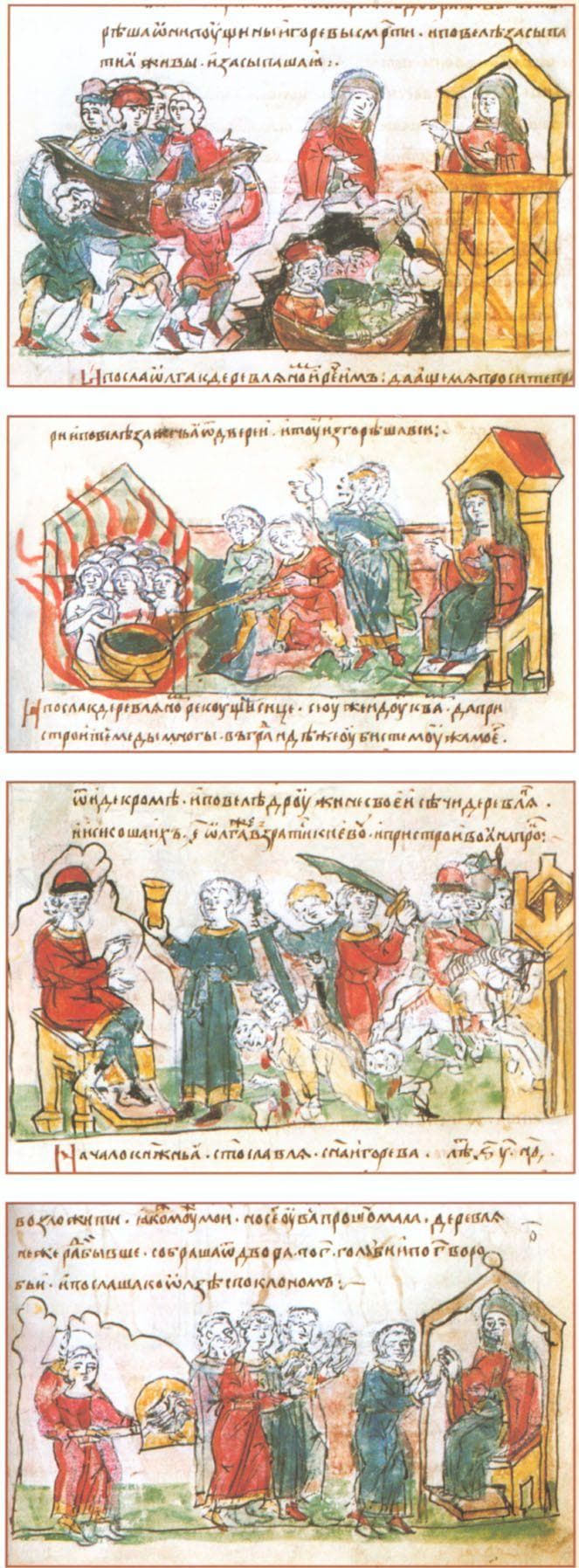 How Olga of Kyiv Exacted Revenge On Her Husband's Killers