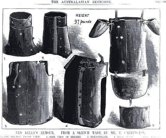 How Ned Kelly Used A Suit Of Armor For A Shootout With The Authorities