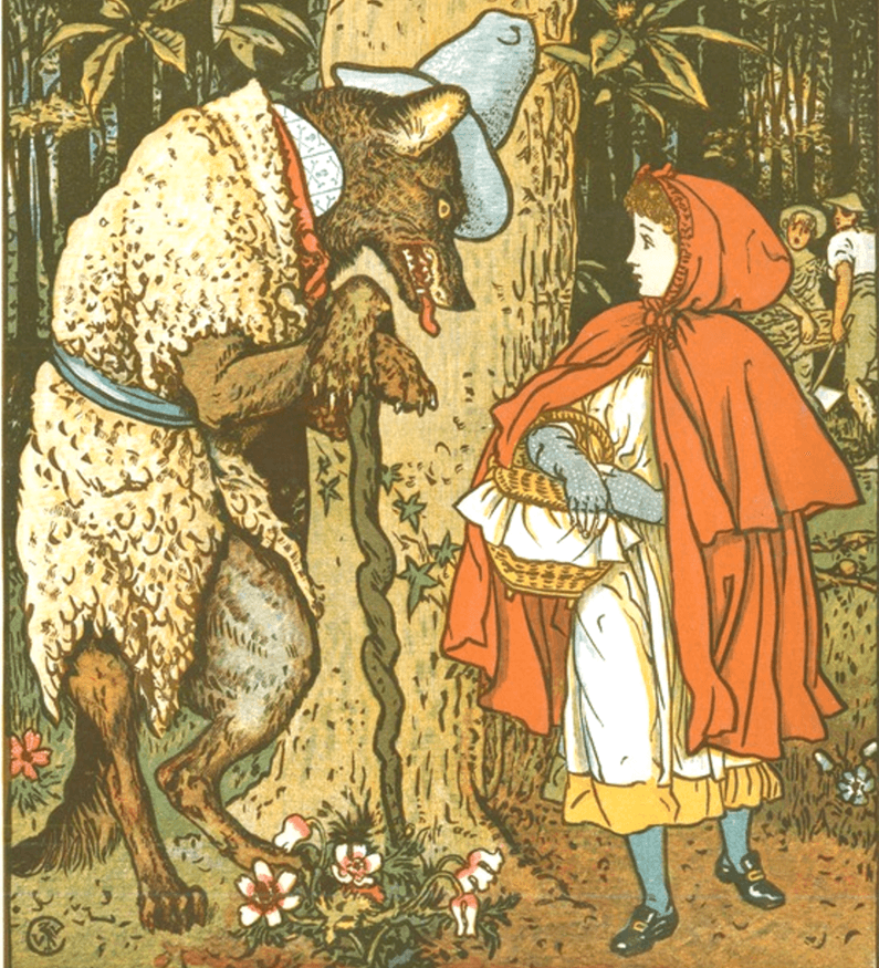In The Original Little Red Riding Hood, The Wolf Forced Her To Eat Her ...