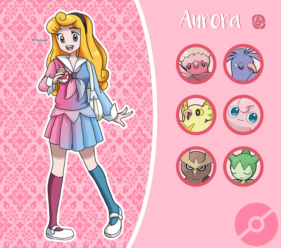 Disney Prinzessinnen Pokémon