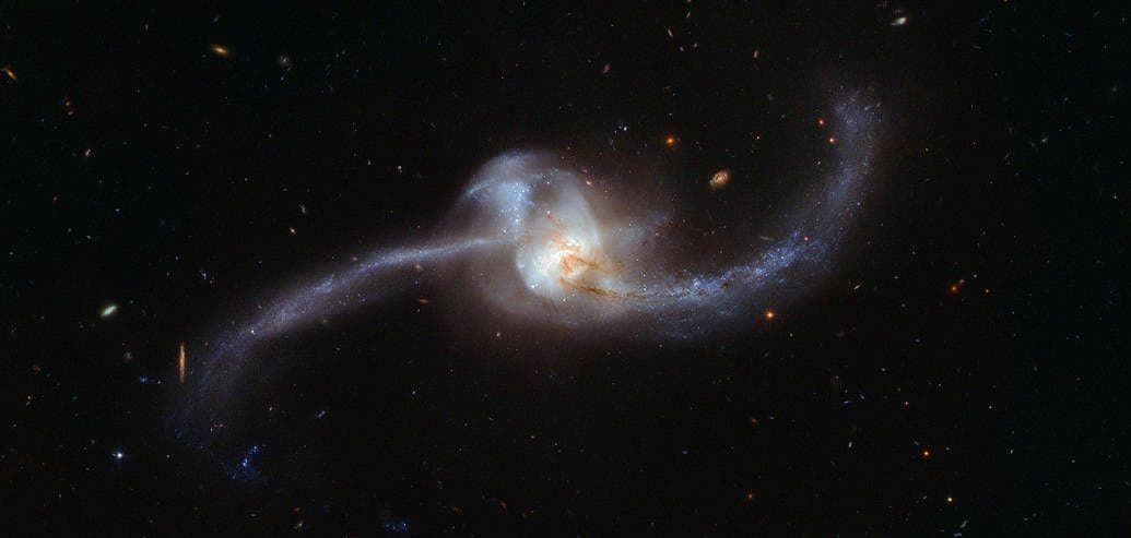 Awe-Inspiring Images Of Galaxies Colliding
