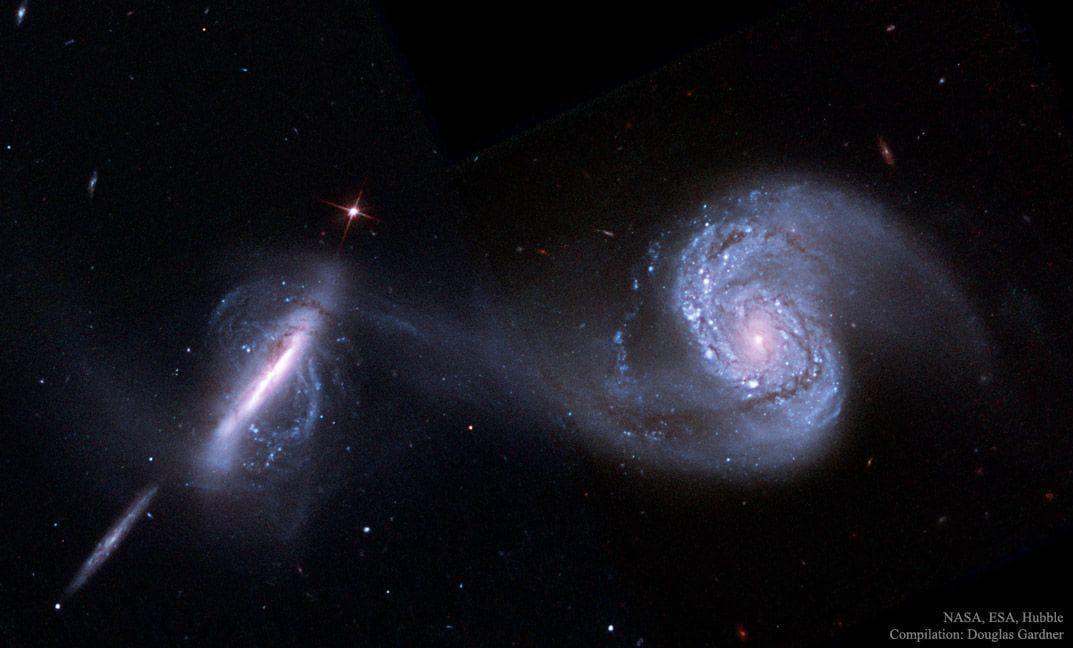 Awe-Inspiring Images Of Galaxies Colliding