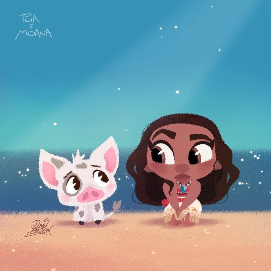 10+ Pieces Of Unbelievably Gorgeous Moana Fan Art