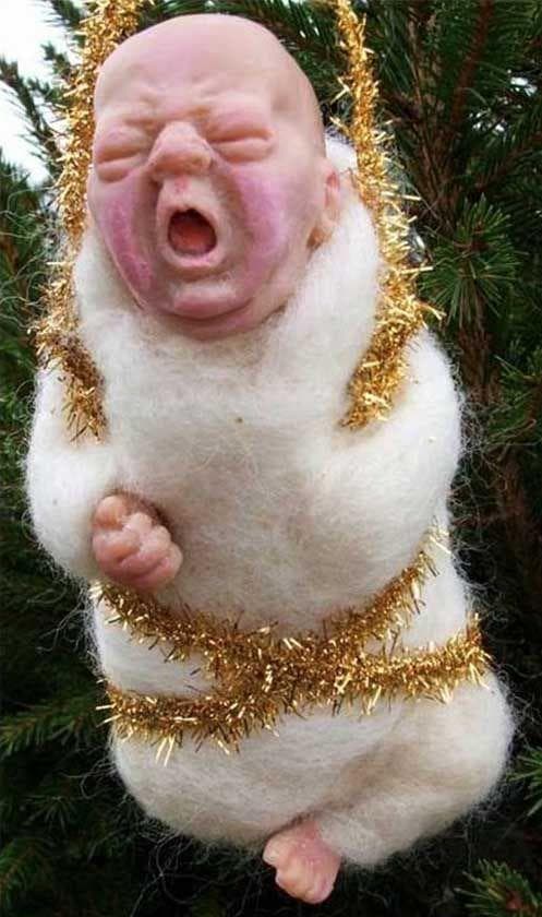 19 Creepy Christmas Ornaments To Haunt Your Christmas Tree