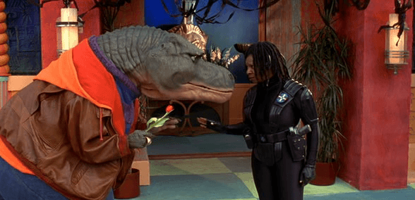 The Story of Theodore Rex, The Bizarre Whoopi Goldberg Dinosaur Film