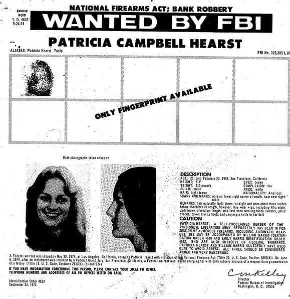 How Heiress Patty Hearst Became A Gun-Wielding Leftwing Terrorist