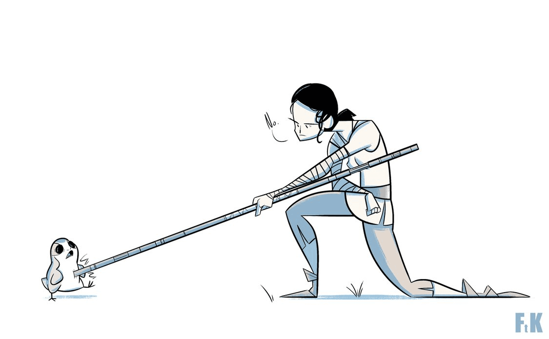 18 Adorable Porg Fan Art Creations That Will Make You Love Them More