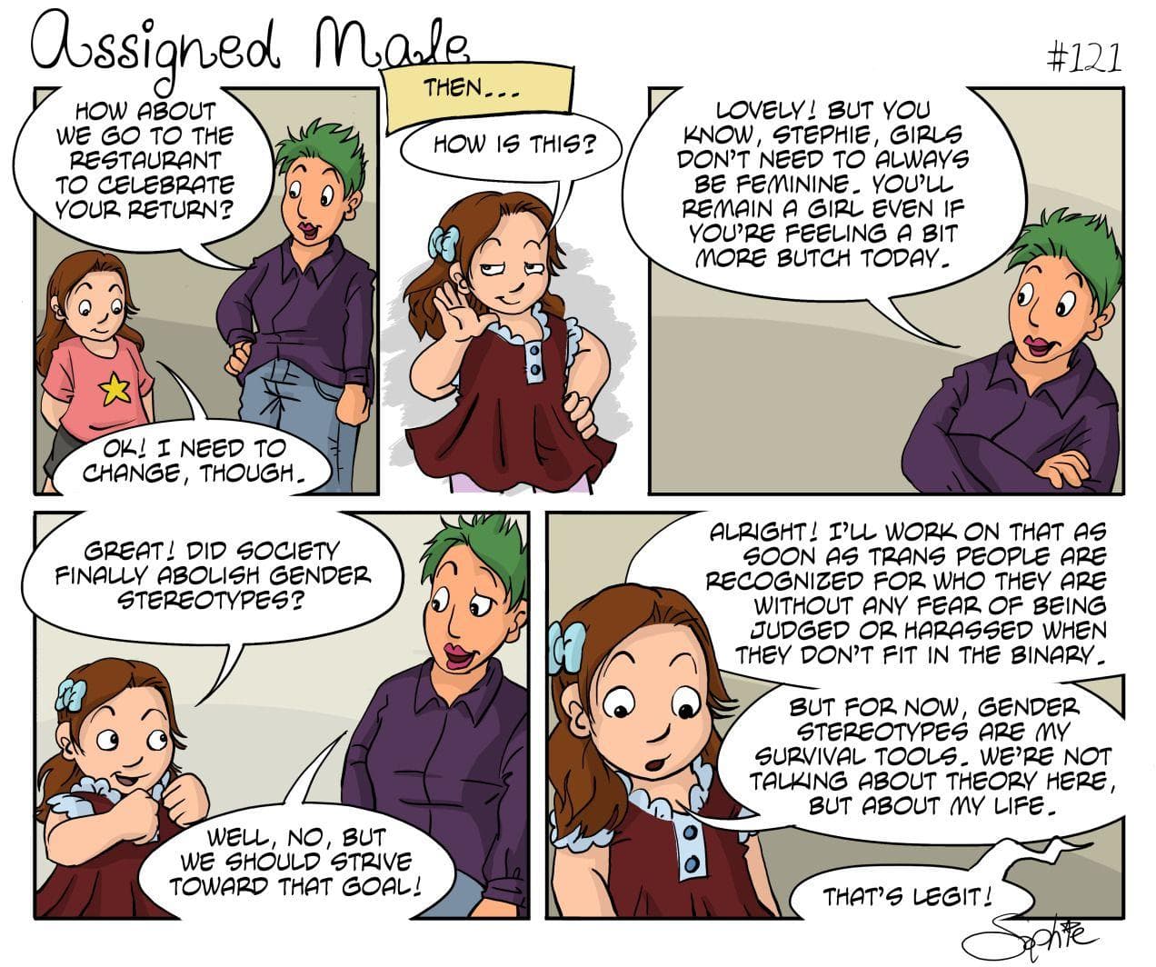 This Artist Creates Eye-Opening Comics About Being Trans