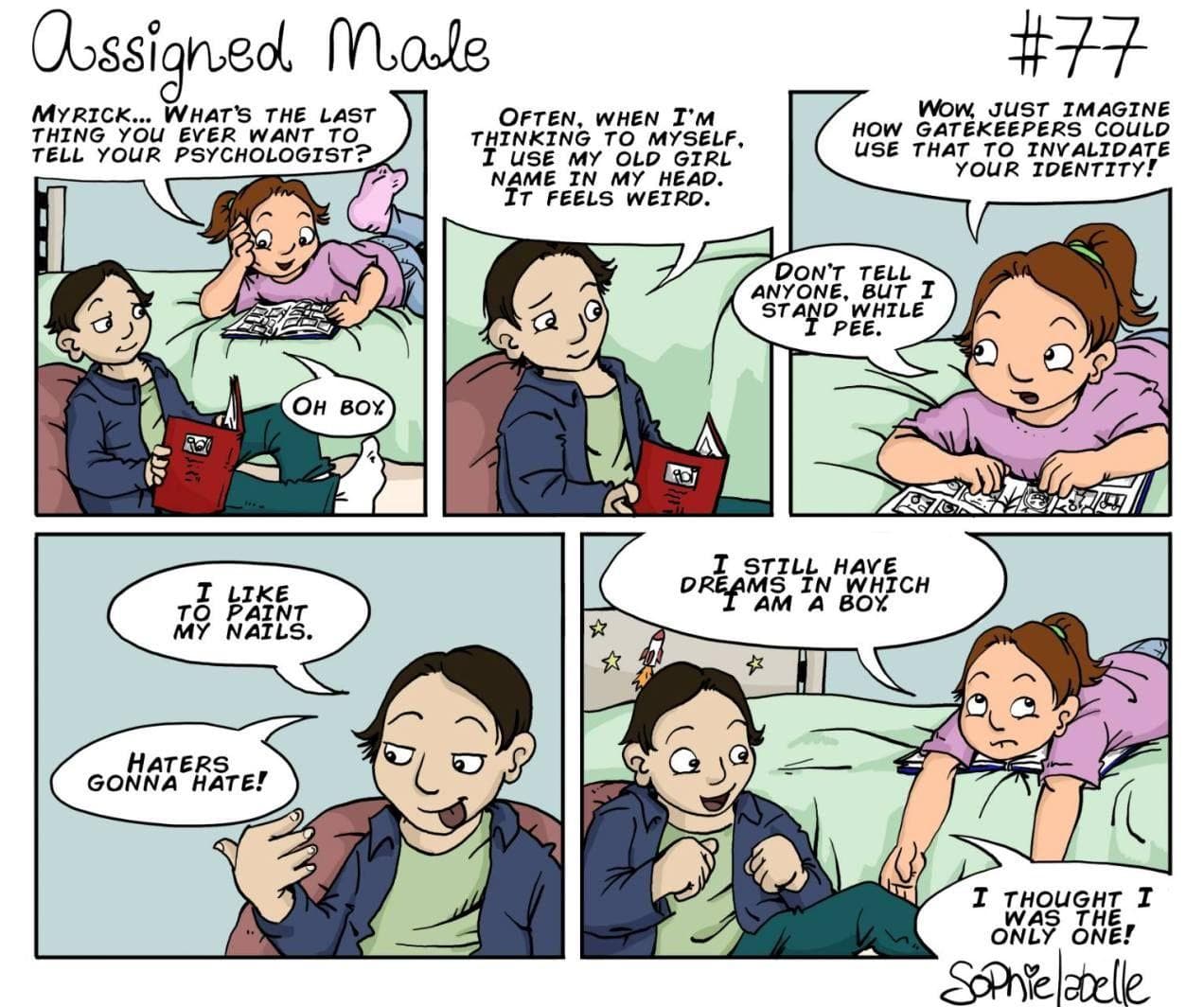 This Artist Creates Eye-Opening Comics About Being Trans