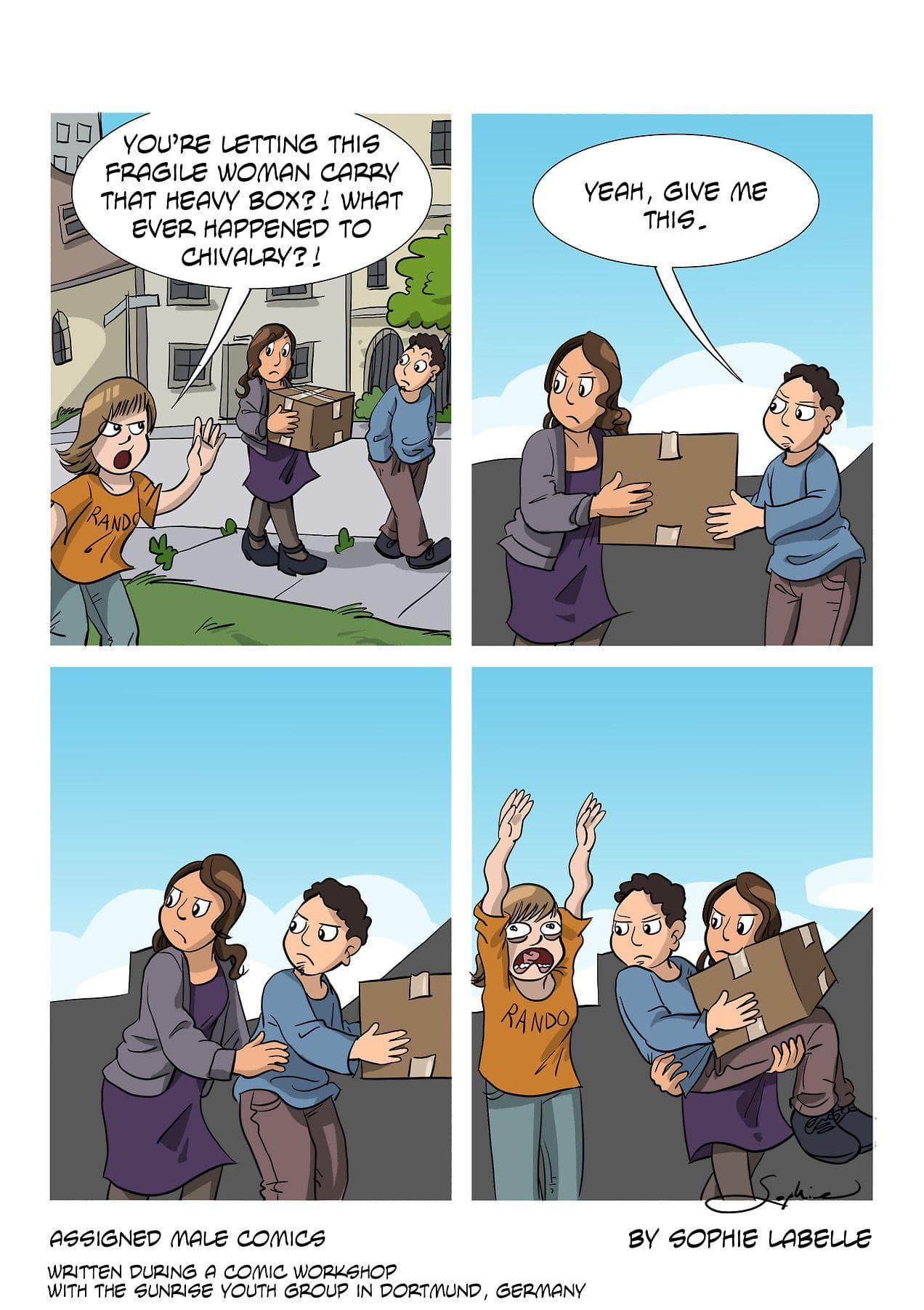 This Artist Creates Eye-Opening Comics About Being Trans