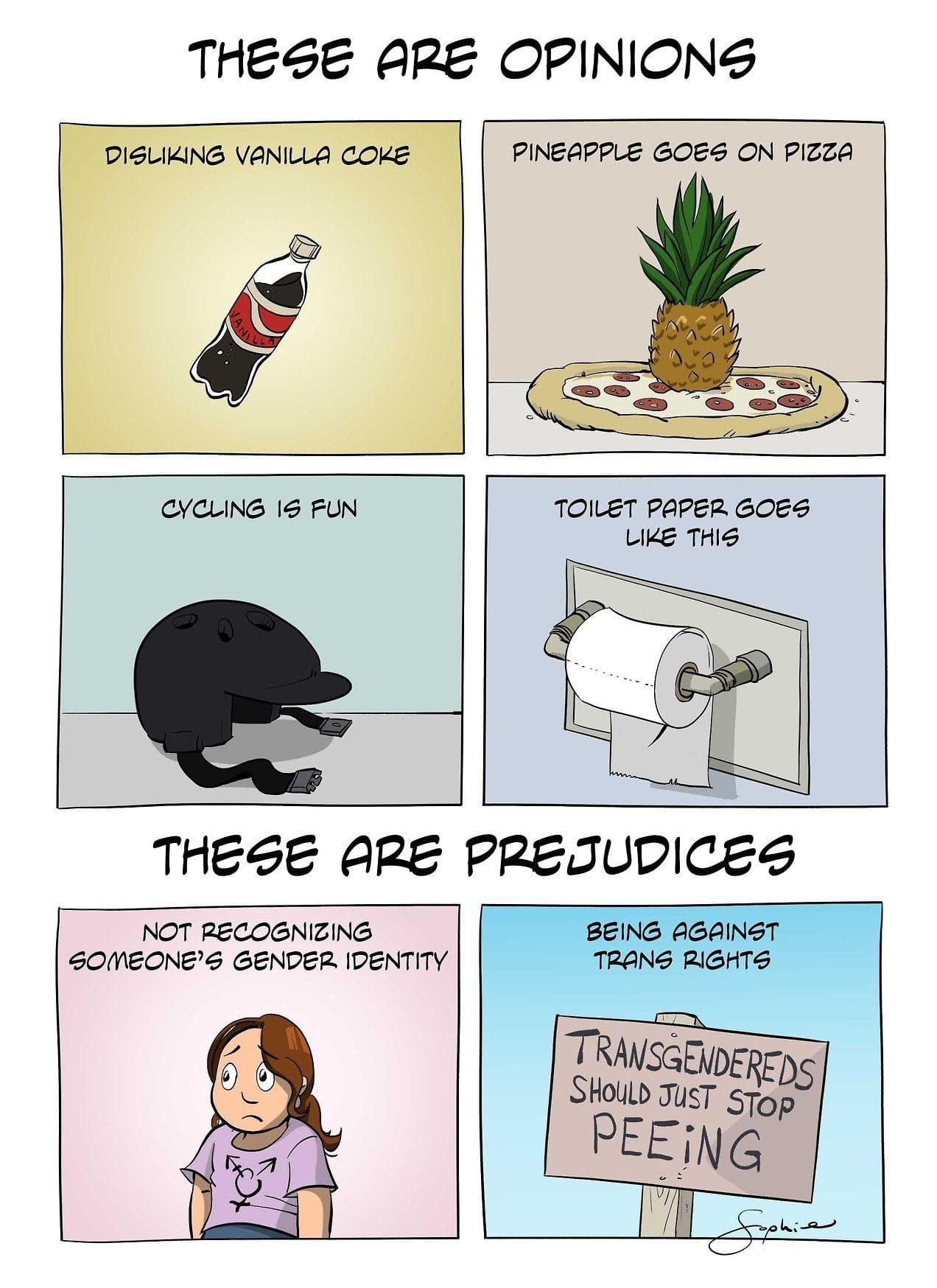 Random Eye-Opening Comics About Being Trans Created by This Artist ...