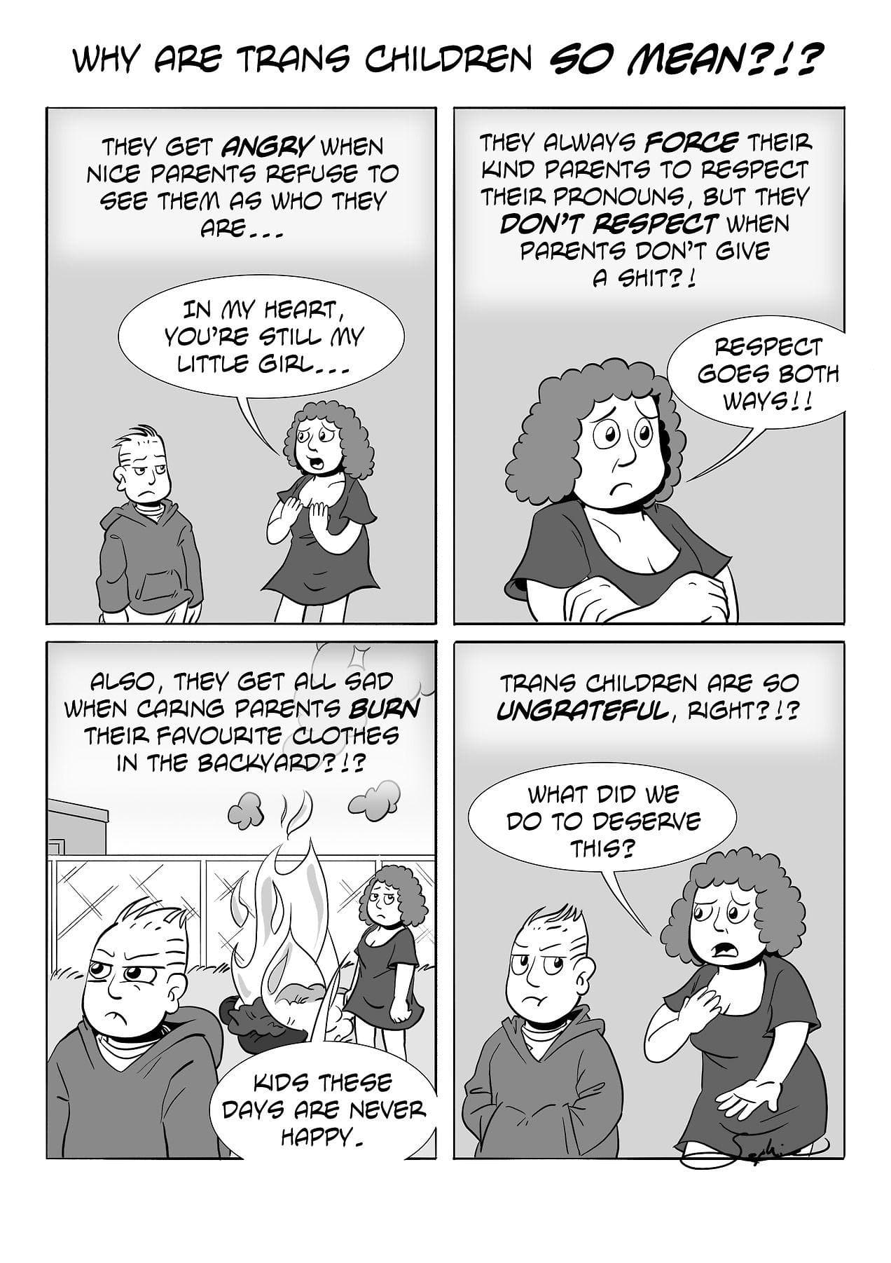 This Artist Creates Eye-Opening Comics About Being Trans