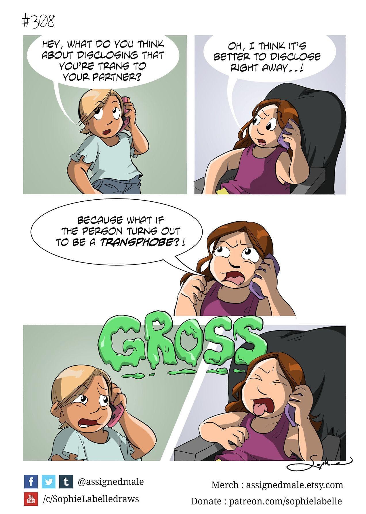 This Artist Creates Eye-Opening Comics About Being Trans