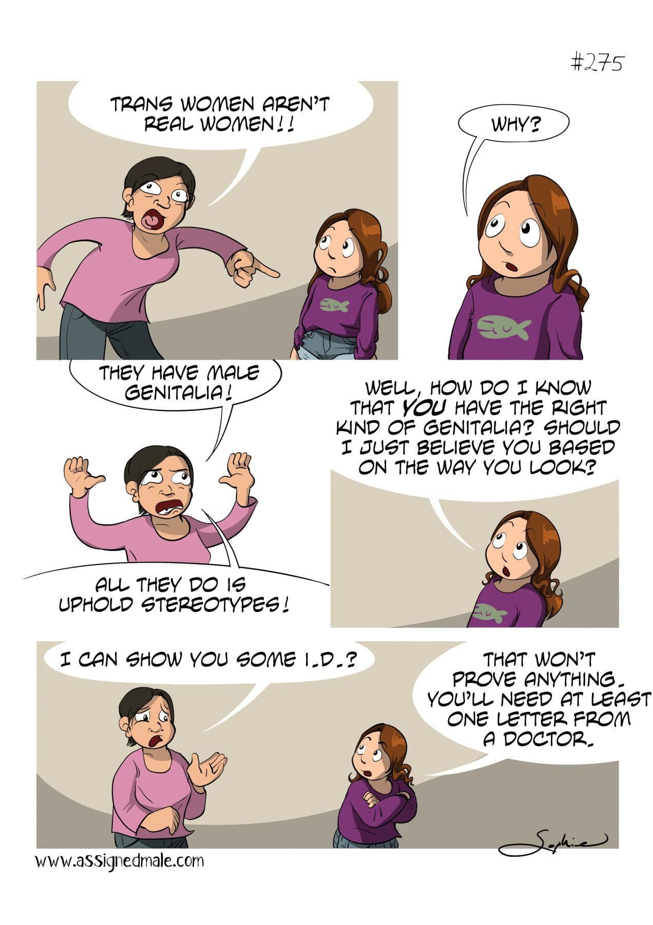 This Artist Creates Eye-Opening Comics About Being Trans