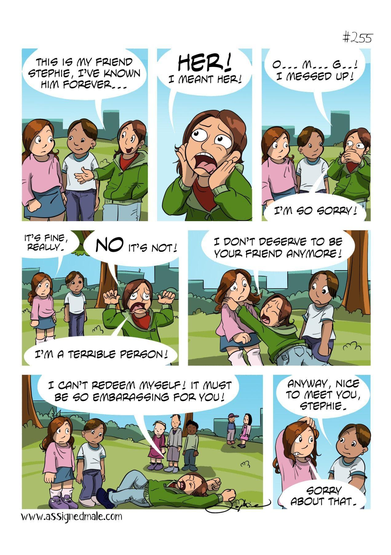 This Artist Creates Eye-Opening Comics About Being Trans