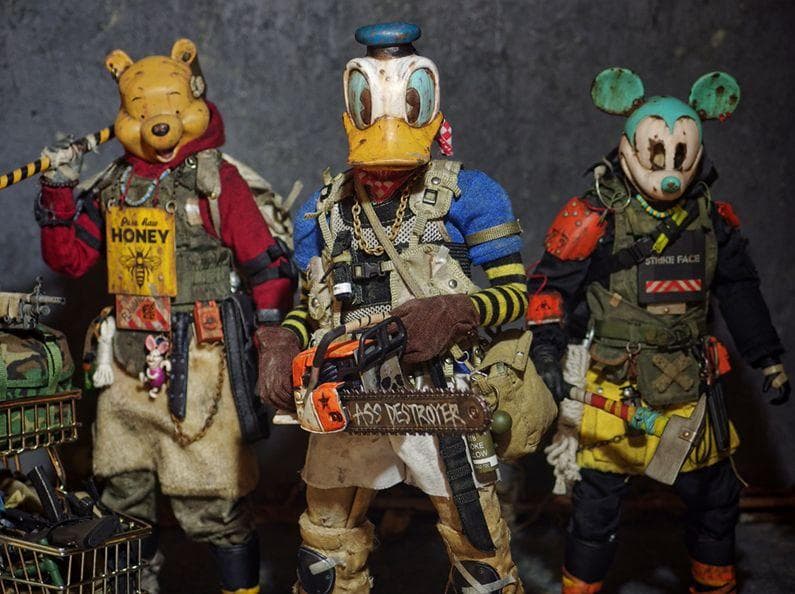 Badland Models Transforms Pop Culture Icons Into Mad Max-Style Bandits