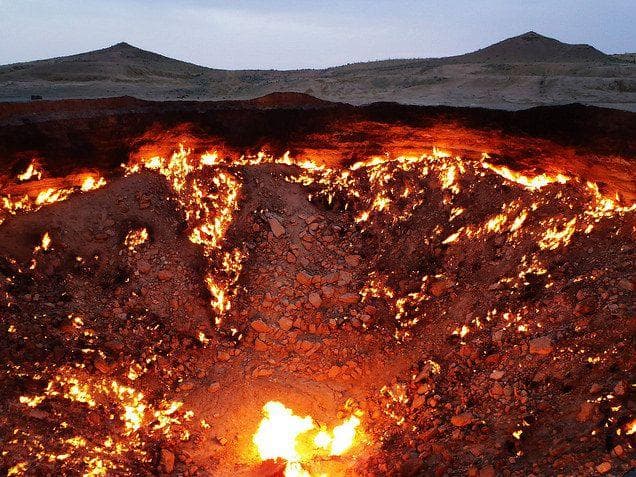 What Is The Darvaza Gas Crater & Does It Lead To Hell?