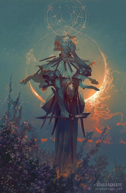 This Artist Creates Otherworldly Angels That Take Sci-Fi To A Whole New ...