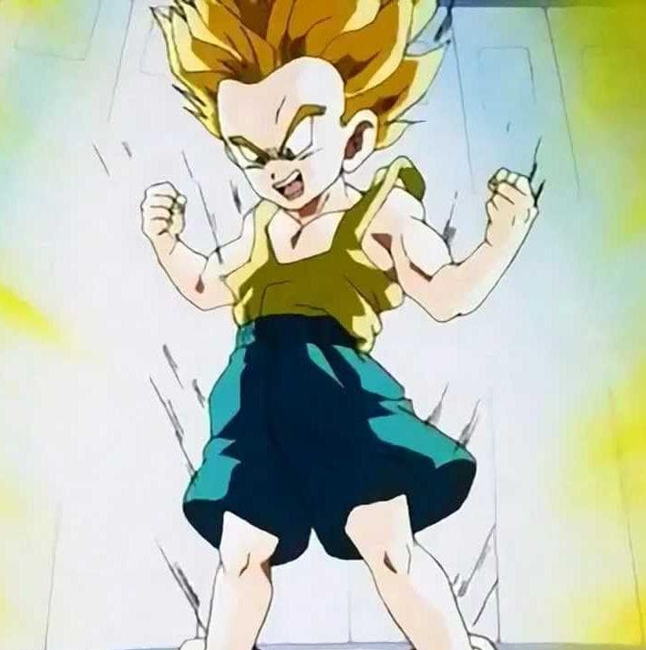 Kid Trunks Super Saiyan