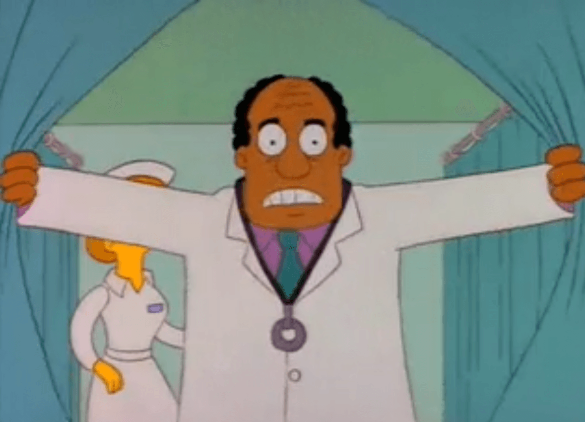 The Nightmarish Discovery Of Front-Facing Characters On 'The Simpsons'