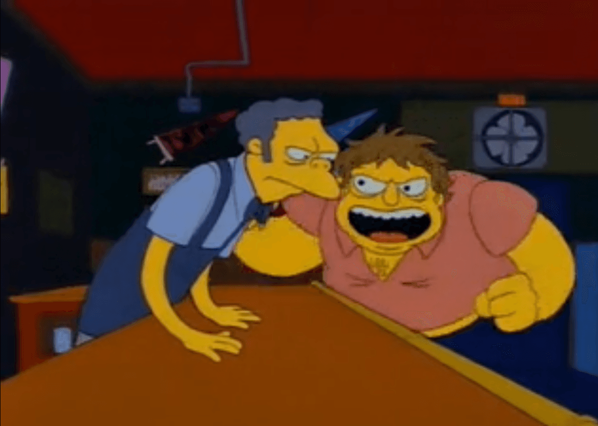 The Nightmarish Discovery Of Front-Facing Characters On 'The Simpsons'