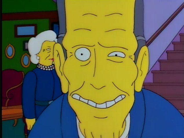 The Nightmarish Discovery Of Front-Facing Characters On 'The Simpsons'