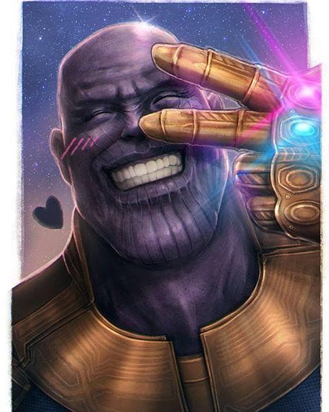 Amazing Thanos Fan Art That Showcases His Chill Side