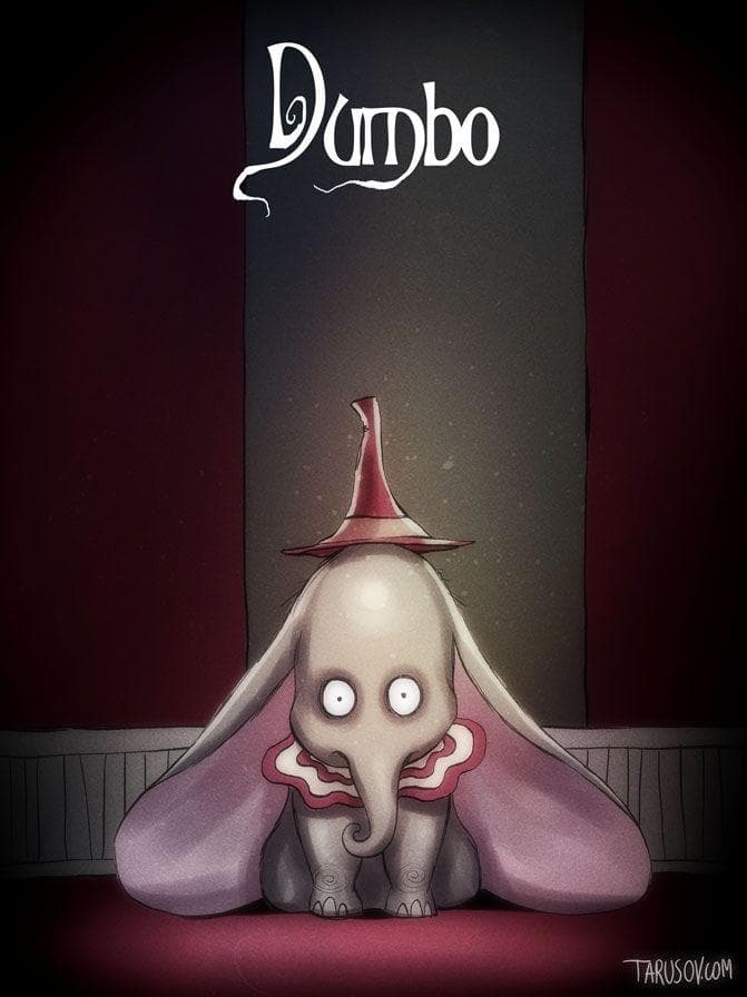28 Famous Characters Reimagined As Tim Burton Characters