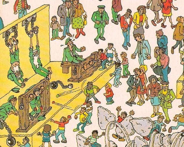 The Weirdest Things Hidden In Where's Waldo Images