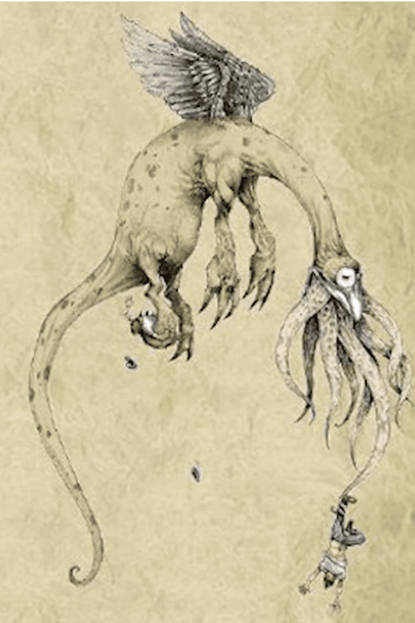 The Snallygaster Is A Scary Mysterious Creature, Despite The Silly Name