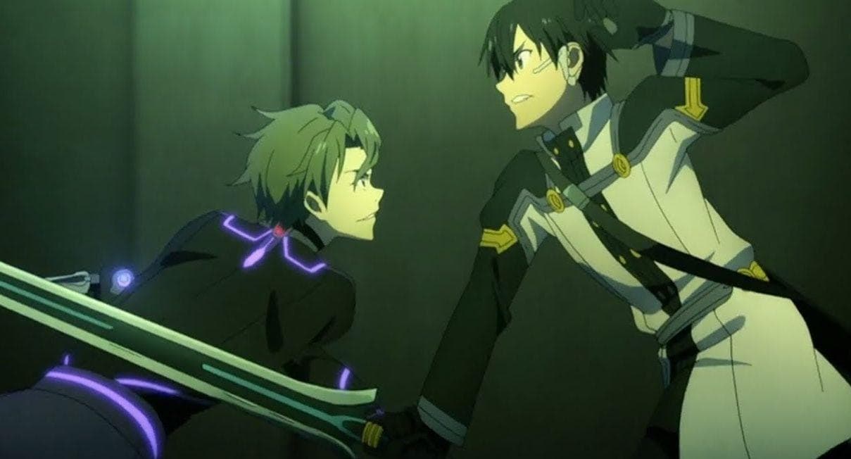 Anime Sword Fight Scenes