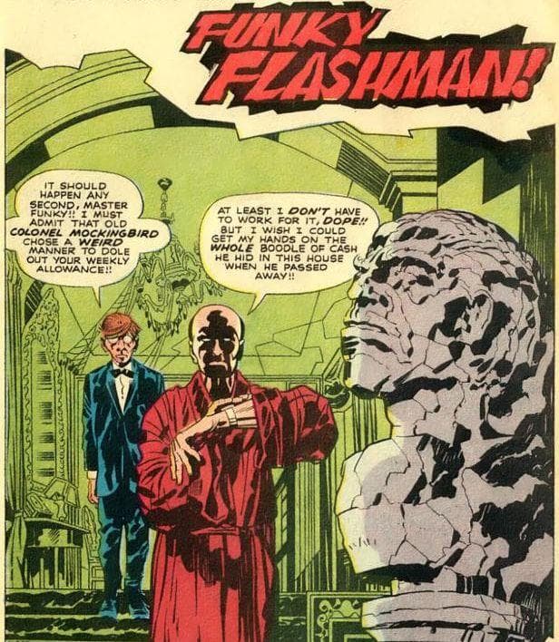 How Jack Kirby Took Shots At Stan Lee With "Funky Flashman"