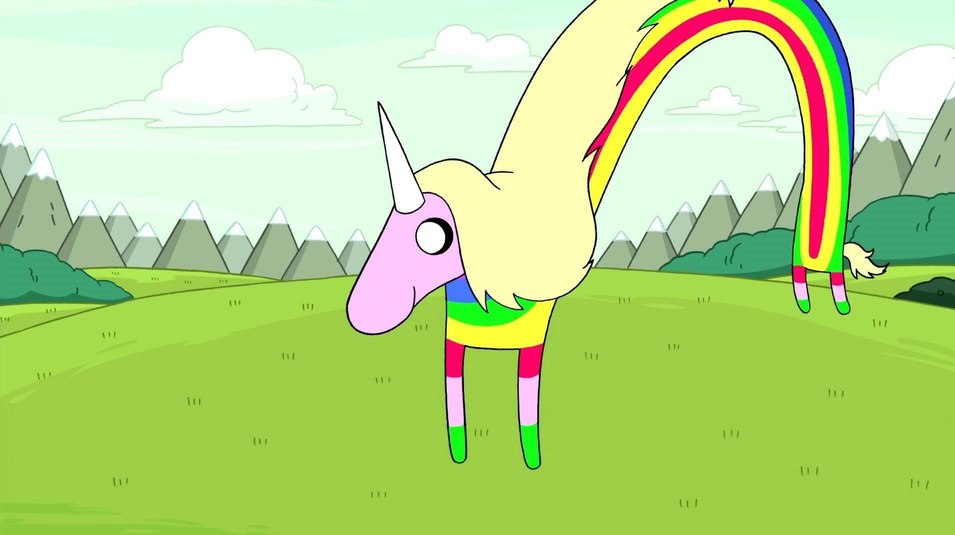 Adventure Time Princess Bubblegum And Lady Rainicorn