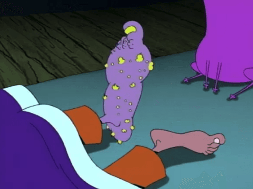 Courage The Cowardly Dog The Clutching Foot