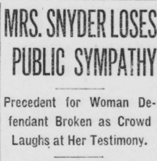 The Chilling Story Of Ruth Snyder, The Housewife Murderer Sent To The ...